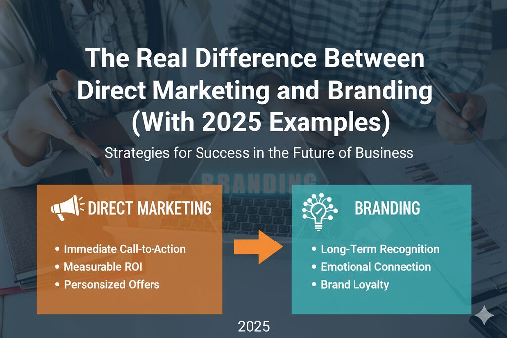 Direct Marketing vs Branding: Key Differences & 2025 Examples