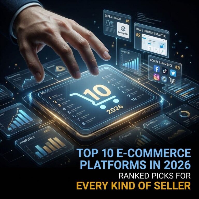Top 10 E-Commerce Platform Picks for 2026 (Ranked)
